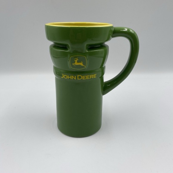 John Deere | Dining | John Deere Green Travel Mug Cup With Lid | Poshmark